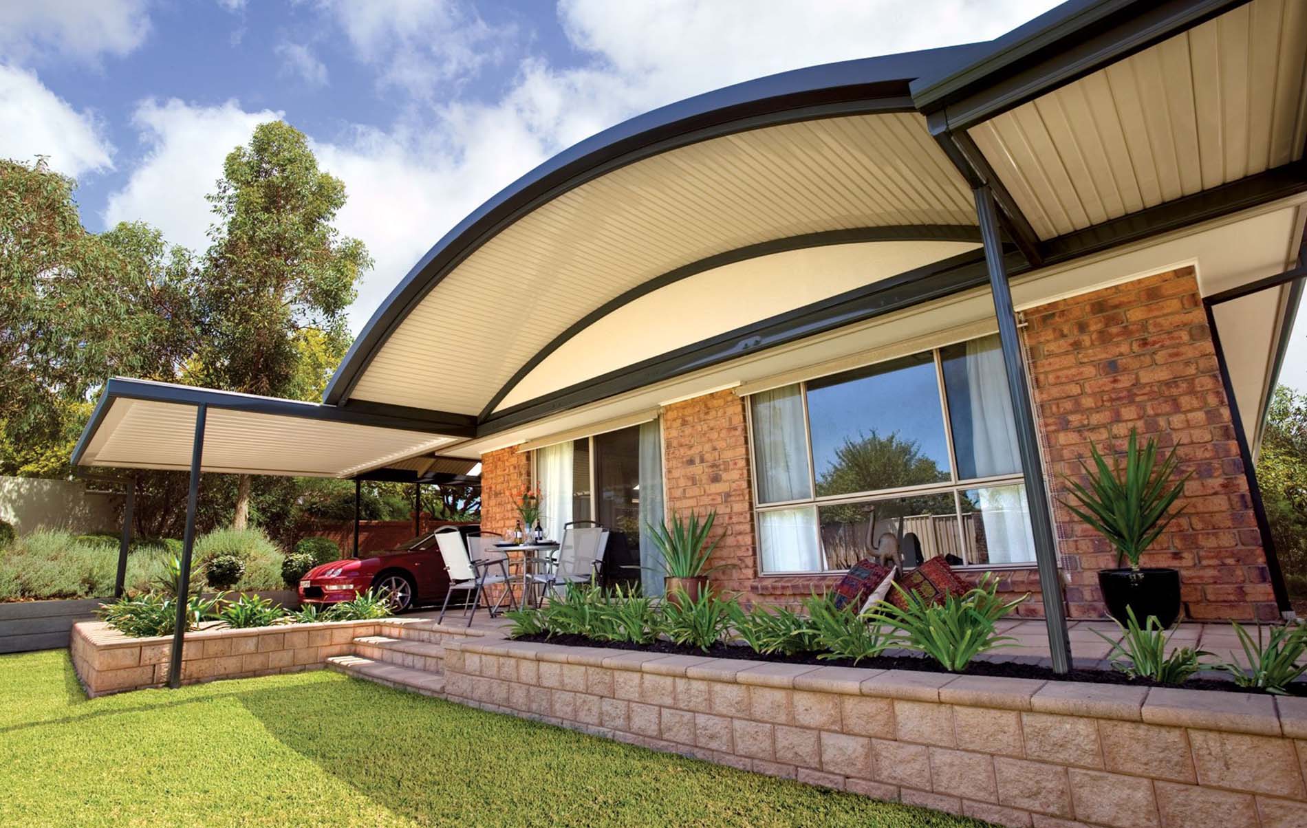 Curved Patio Cover Designs